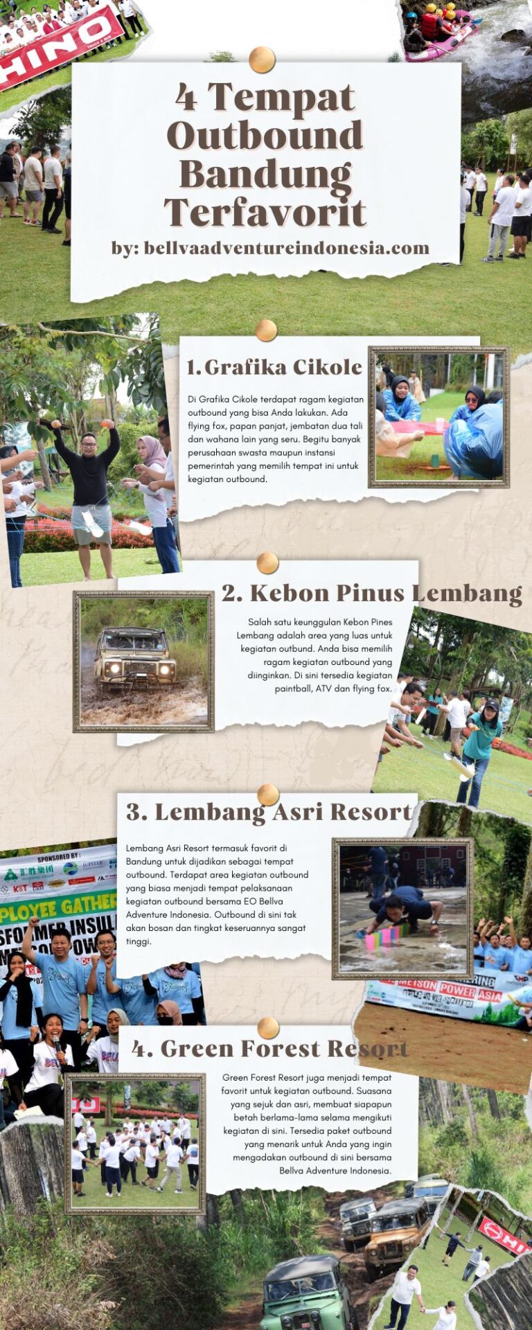 27 Tempat Outbound di Bandung Terbaru, Siapapun Pasti Betah Gak Mau ...